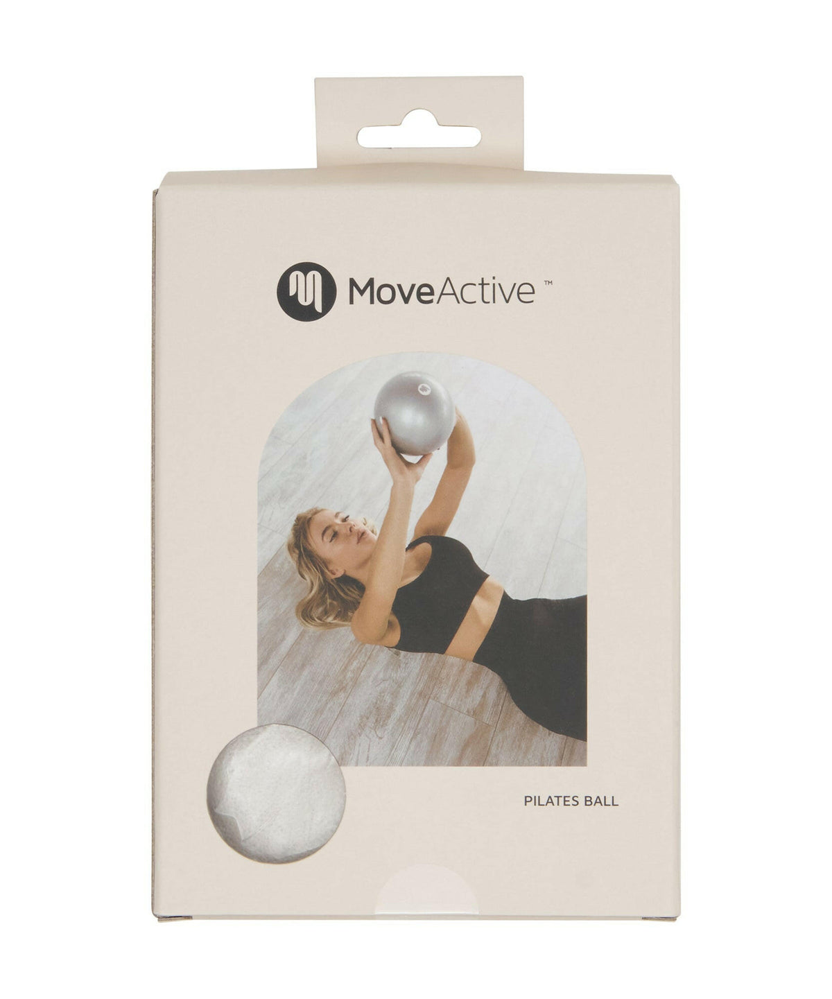 15-17cm Pilates Ball | Black | MoveActive