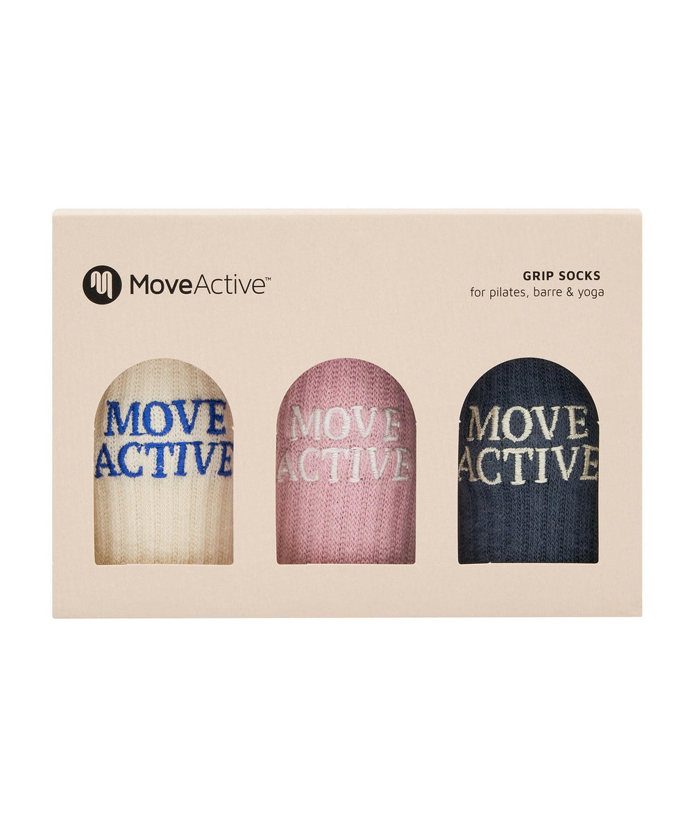 MoveActive | Grip Socks & Accessories for Pilates, Yoga & Barre