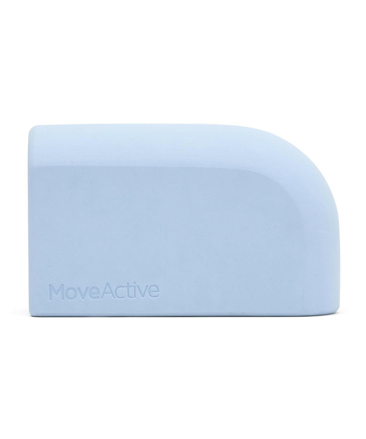 Curved Yoga Block | Powder Blue | MoveActive