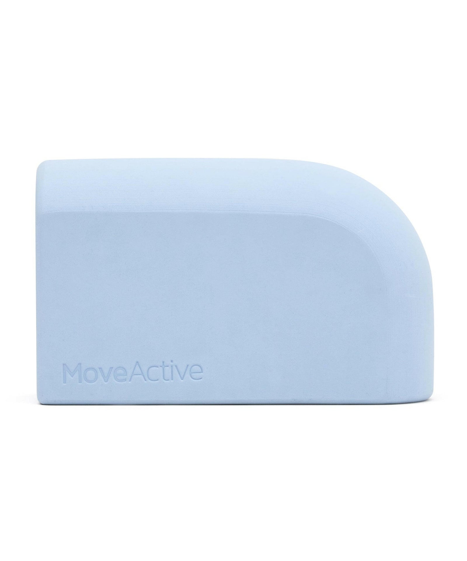 Curved Yoga Block | Powder Blue | MoveActive