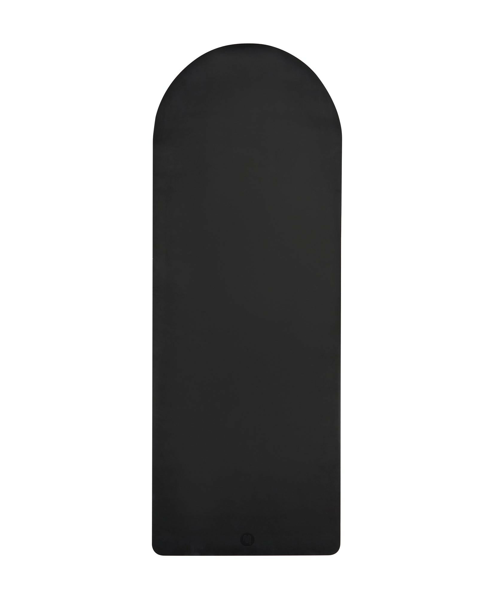 Vegan Leather Curved Studio Mat | Black | MoveActive